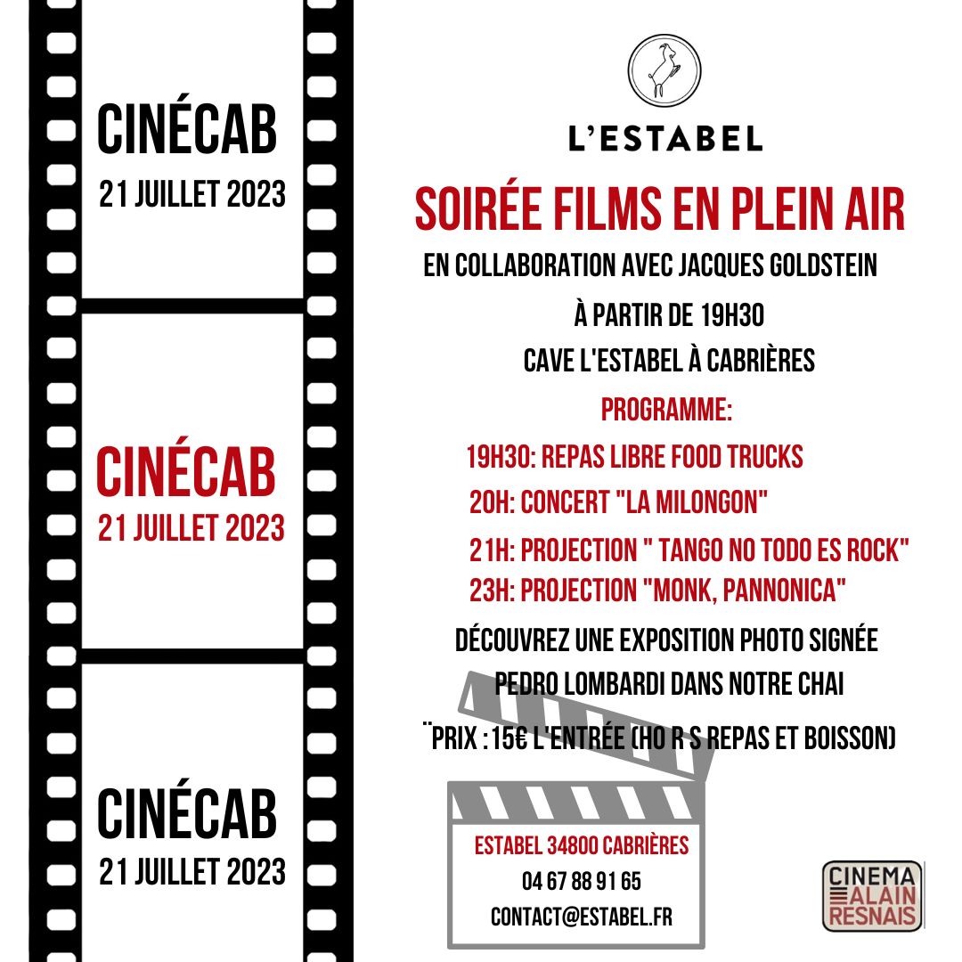 SOIREE CINEMA A CABRIERES - Estabel